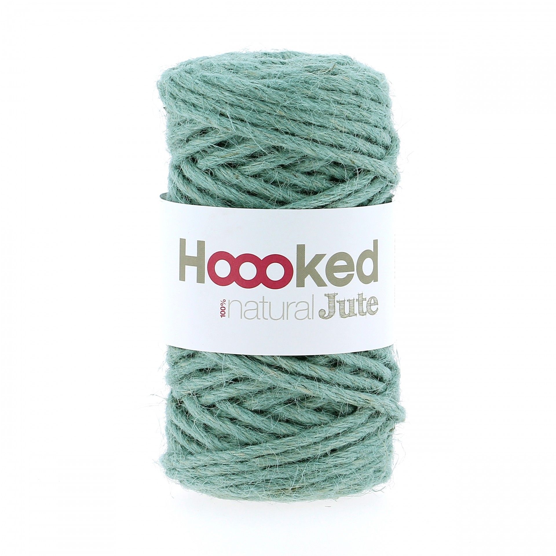 Natural Jute Serenity Mint, Hoooked
