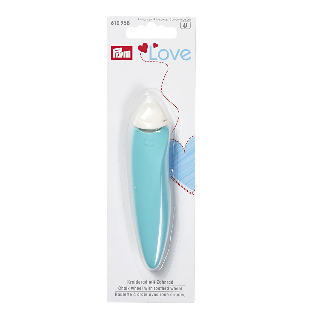 Ergonomic Chalk Wheel Stick by Prym