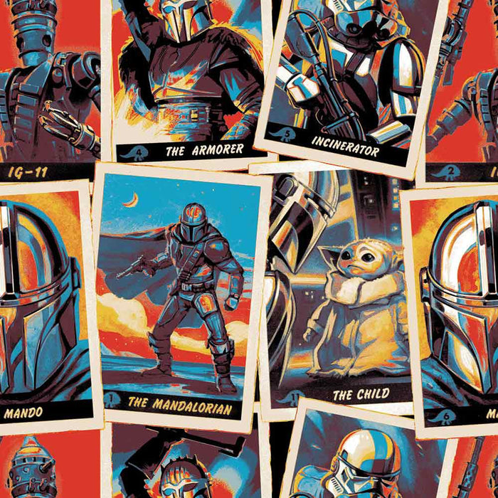 Mandalorian Trading Card, The Craft Cotton Company