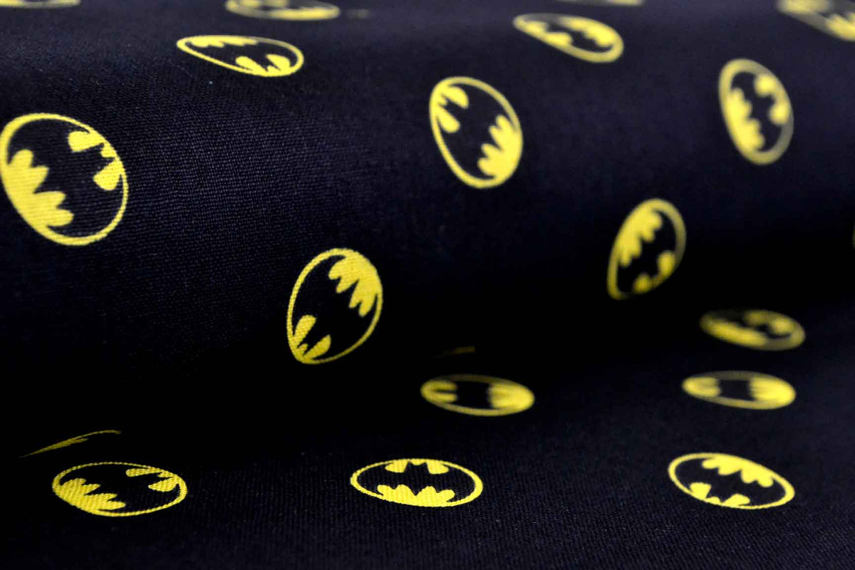Small Batman Logo Black, Craft Cotton Company