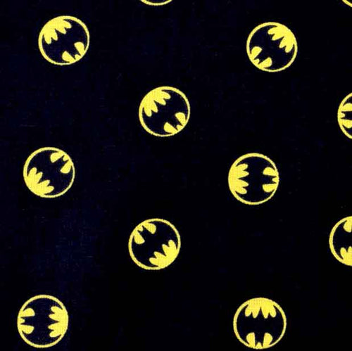 Small Batman Logo Black, Craft Cotton Company