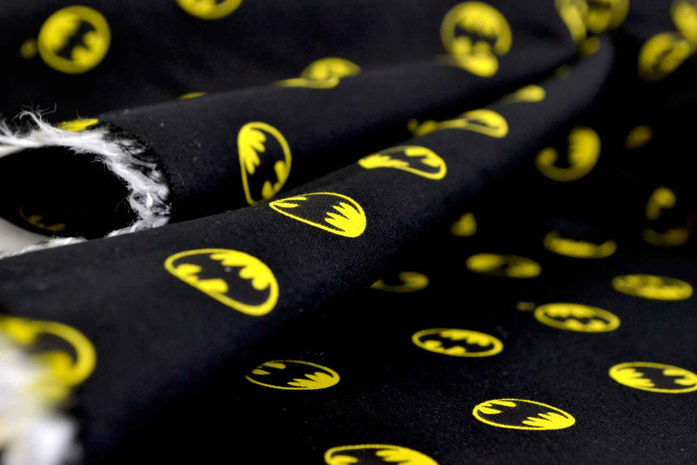 Small Batman Logo Black, Craft Cotton Company